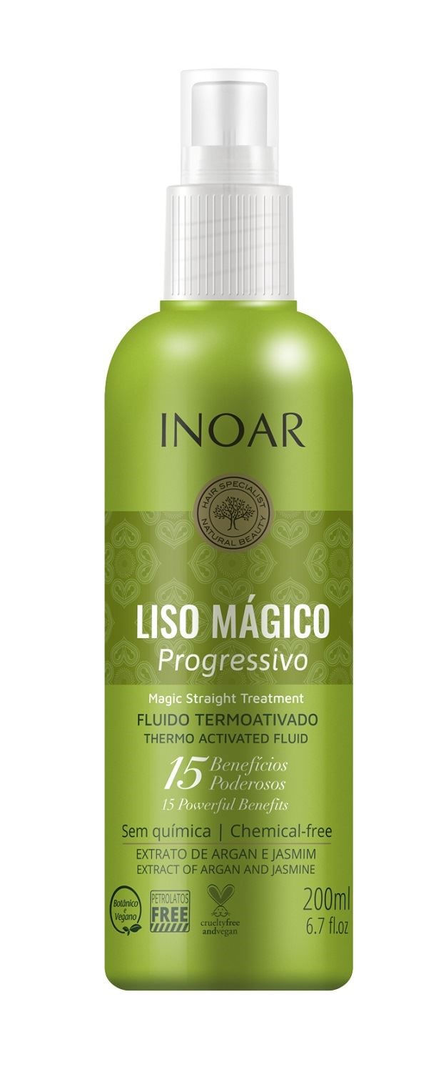 Inoar Spray Leave In Liso Magico Progressivo 200ml X 1 - PoupaFarma
